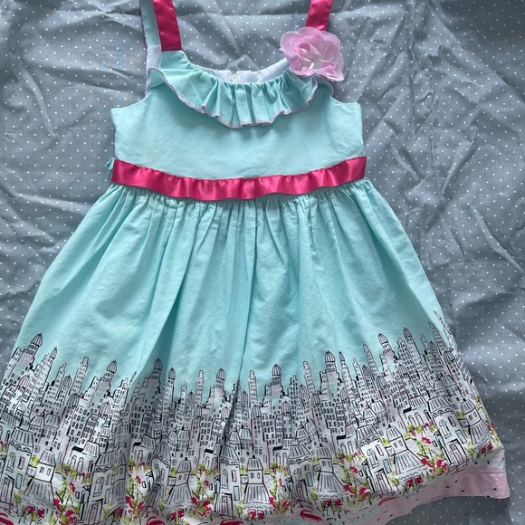 Jessica Ann | Dresses | Jessica Ann Aqua Blue Sundress 3t | Poshmark